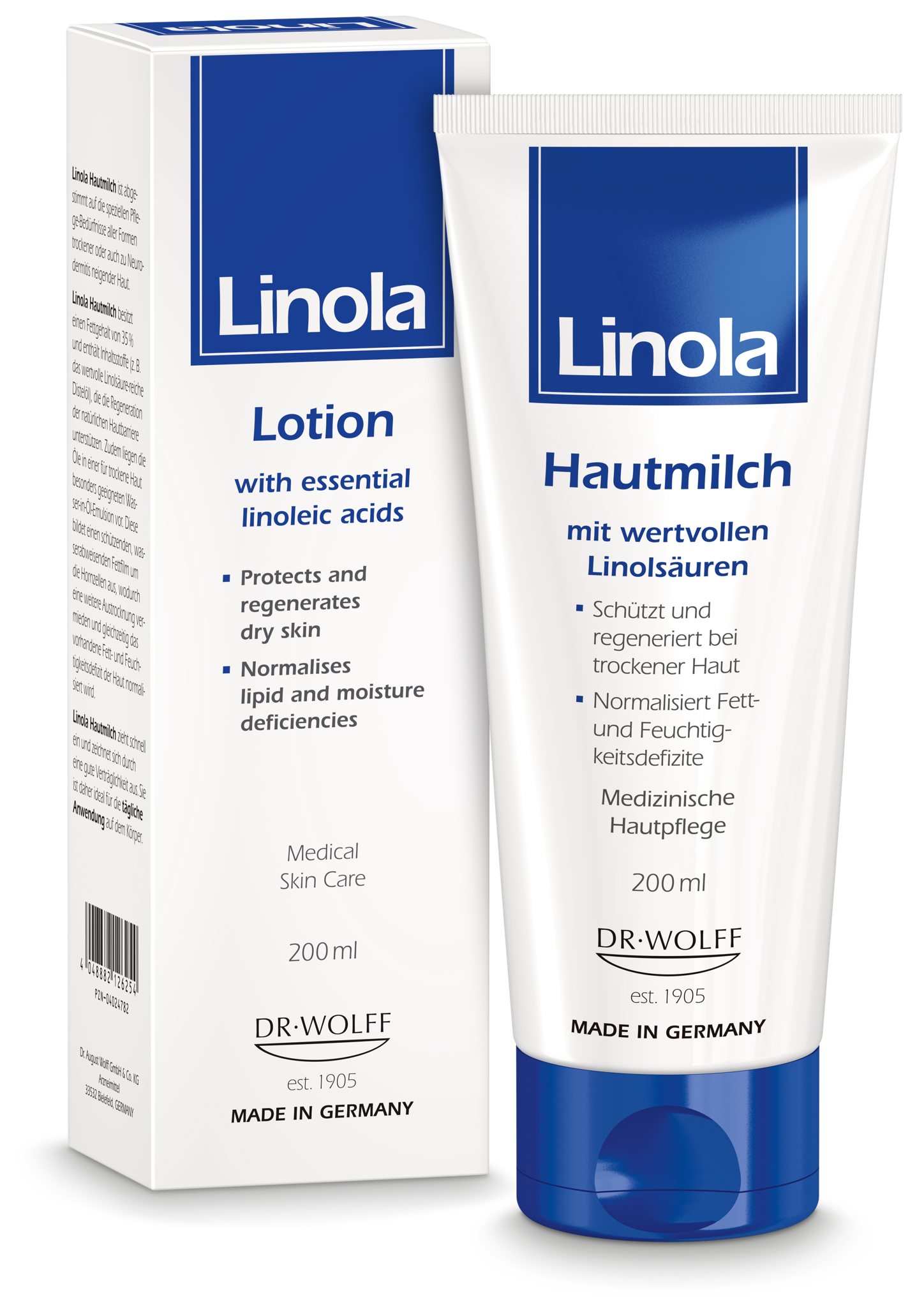 Linola Lotion, for dry and stressed skin